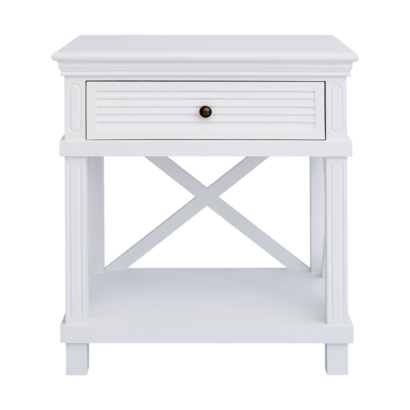 Hamptons Coastal Beach Bedside Table | La Joie Living